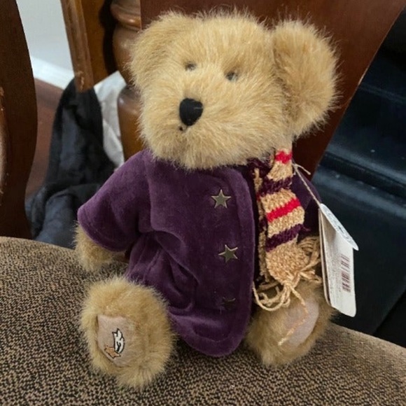Boyds Bears | Toys | Boyds Bear Baxter T Birch Plush Bear Hallmark Gold ...